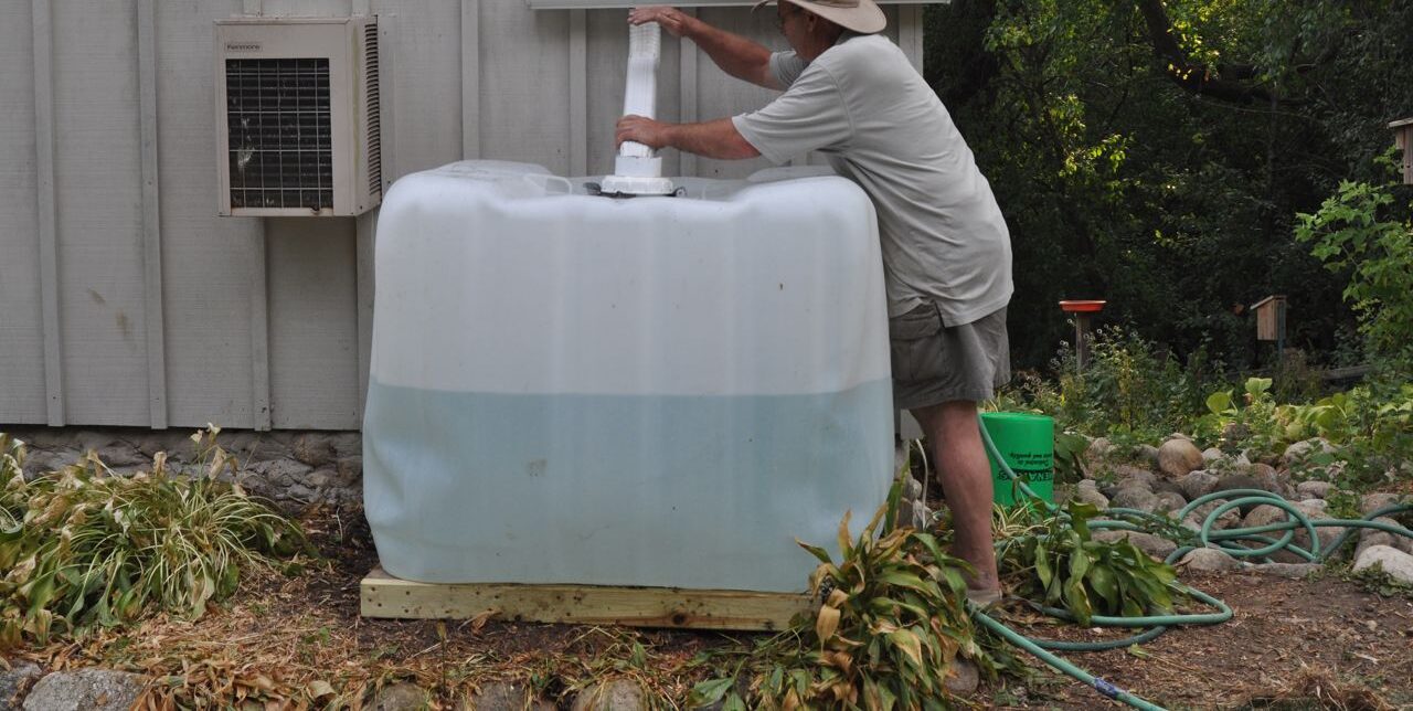 Homemade Water Collection Systems Roof Tap: How To Make & Install A